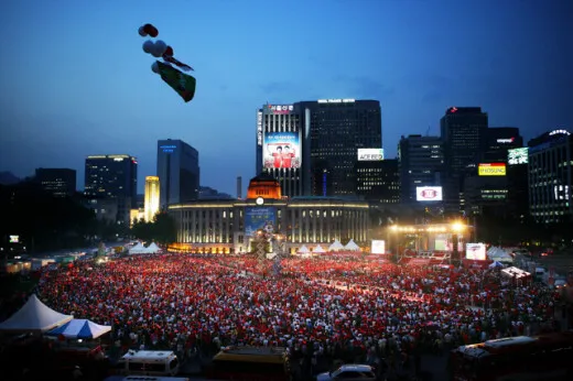 S.Korea prepares for 1.8 million fans to gather nationwide