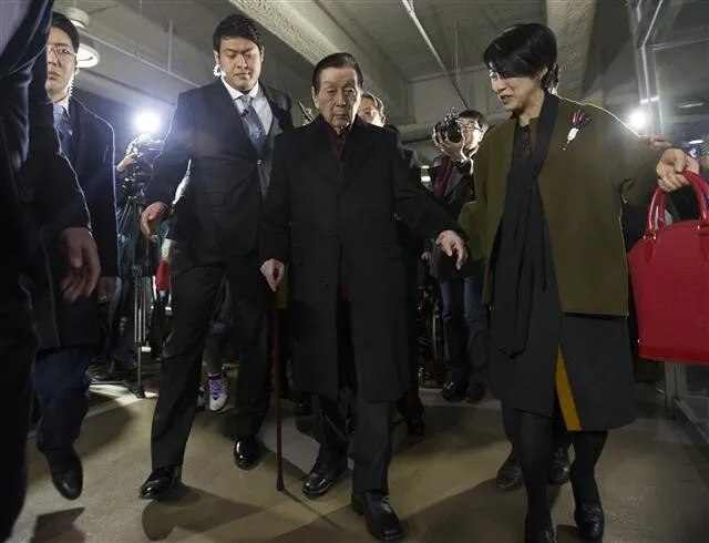[Photo] Lotte founder testifies about his mental capabilities