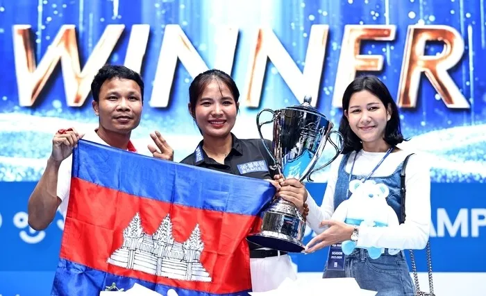 이주노동자와 약속 지킨 피아비, 여자당구 6승 최다승