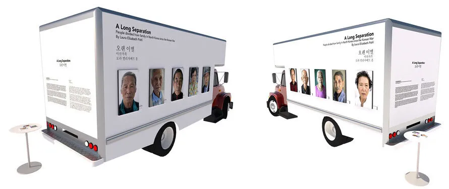 [Photo] Korean divided families special exhibition tour in US