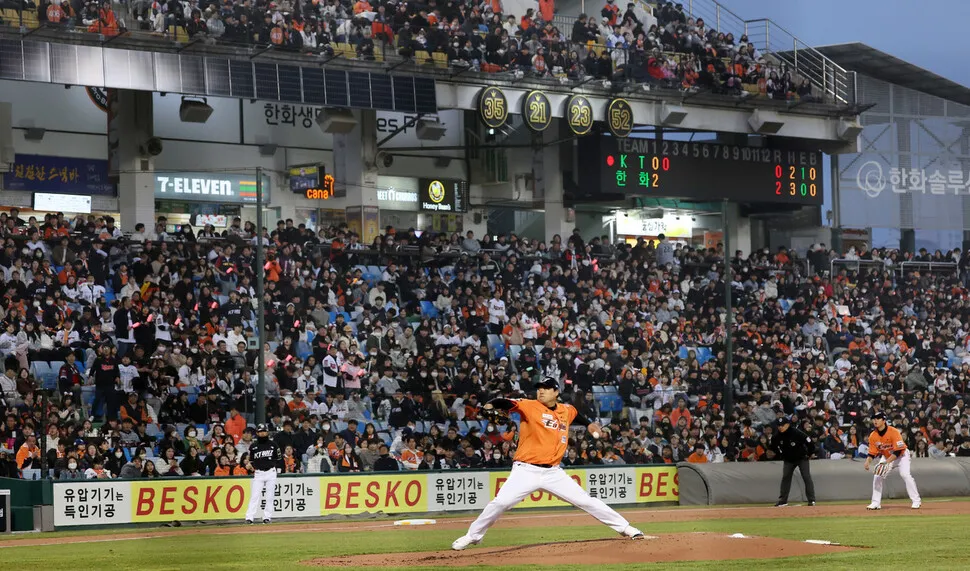 프로야구, 70경기 만에 100만 관중 돌파 초읽기