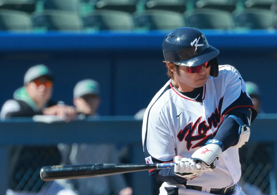 박병호·강백호 홈런…WBC 대표팀, kt와 연습경기 승리